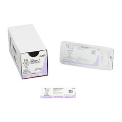 Coated Vicryl suture with needle Coated Vicryl Absorbable Coated Violet ...