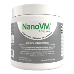 NanoVM Pediatric Oral Supplement NanoVM® Unflavored 275 Gram Jar Powder ...