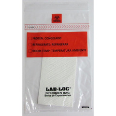 Lab-Loc Specimen Transport Bag with Document Pouch and Absorbent Pad ...
