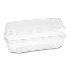 Pactiv Clear Hinged Lid Hoagie Container 27 oz - Betty Mills