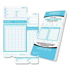 uPunch™ Pay-to-Punch Time Card for SB1200 Time Clock - Workwell ...