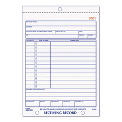 Rediform® Receiving Record Book - Rediform 2L260 EA - Betty Mills