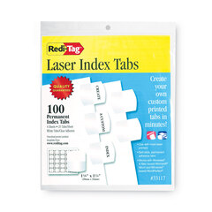 Redi Tag Redi-Tag® Laser and Inkjet Printable Index Tabs - Redi Tag ...